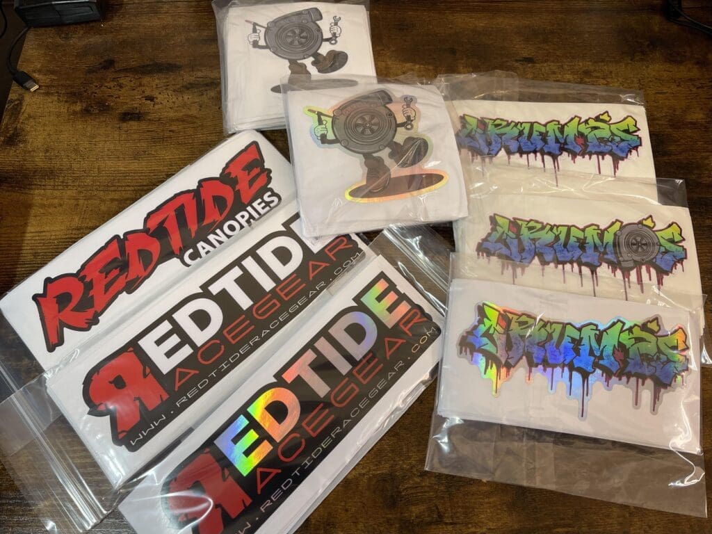 Die Cut Stickers | RedTide Canopies